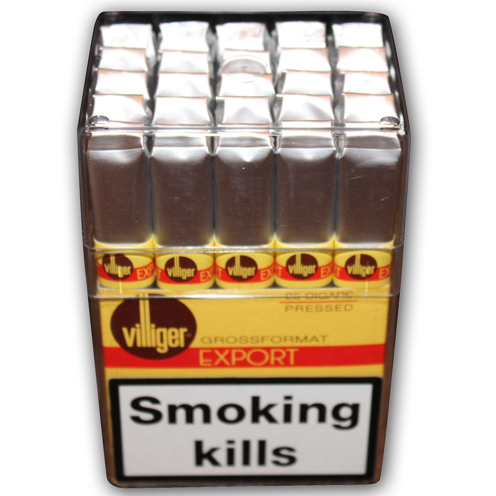 Villiger Export Pressed – Drum of 25 cigars